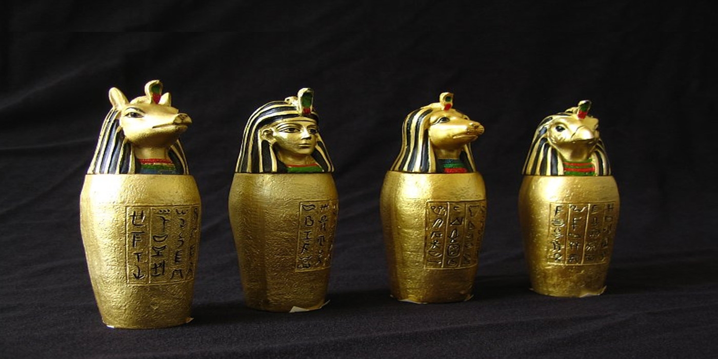 Egyptian Canopic Jars | What Are Canopic Jars | Canopic Jars